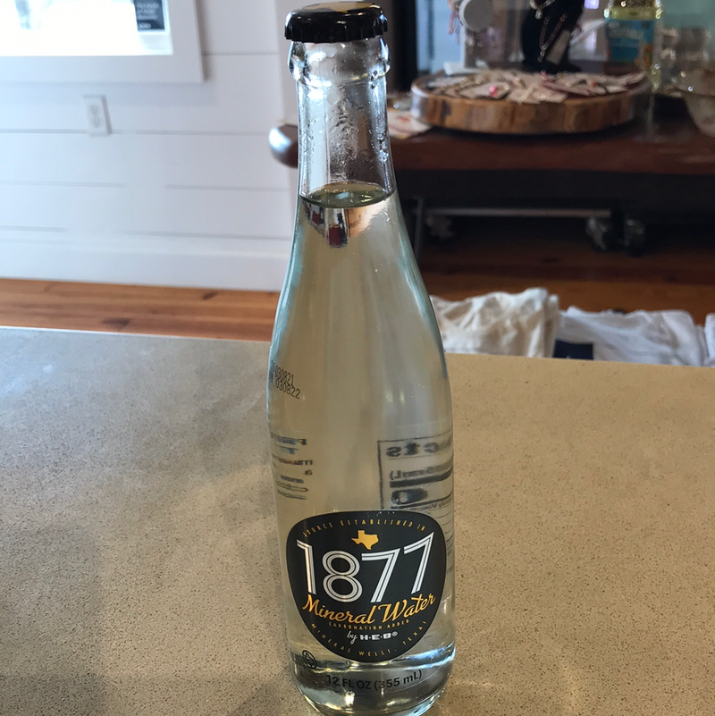 1877 mineral water – Shiner Bluestem