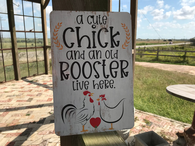 Metal saying signs – Shiner Bluestem