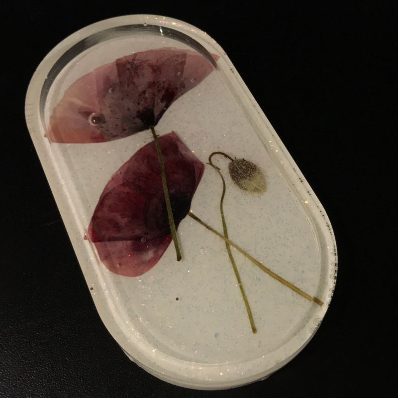 Dried Poppy tray – Shiner Bluestem